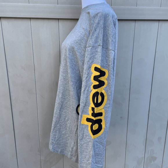 Drew House x Justin Bieber | Shirts | Drew House Ls Hug Tee Teather ...